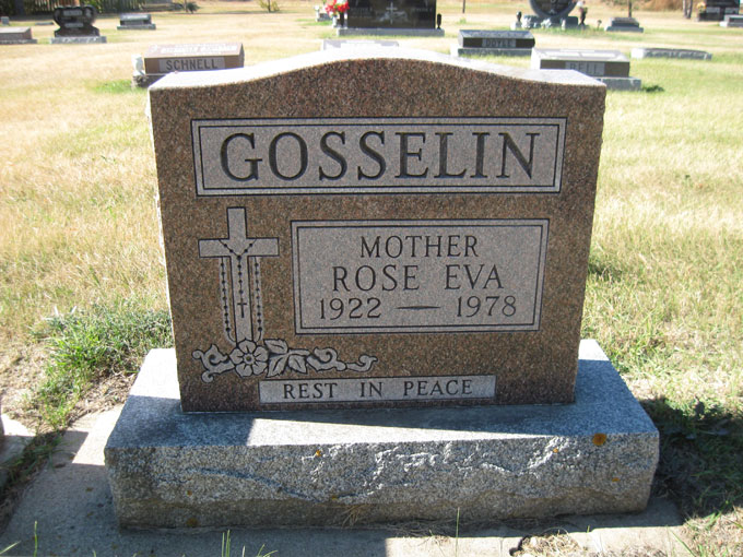 Gosselin, Rose Eva