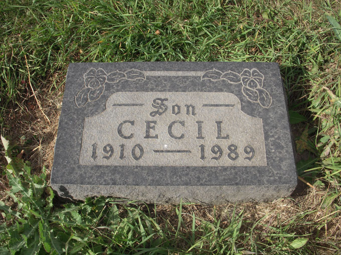 Checkley, Cecil