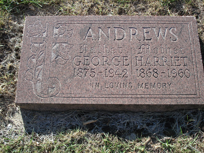Andrews, George & Harriett