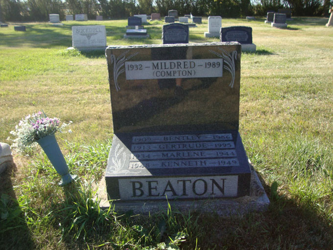 Beaton, Mildred & Bentley & Gertrude & Marlene & Kenneth