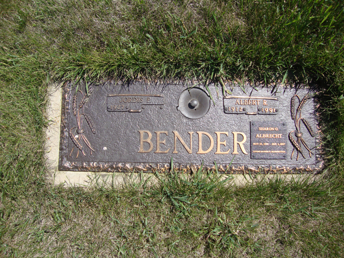 BENDER Albert+ALBRIGHT Sharon