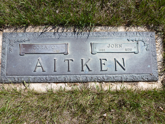 AITKEN Cora & John